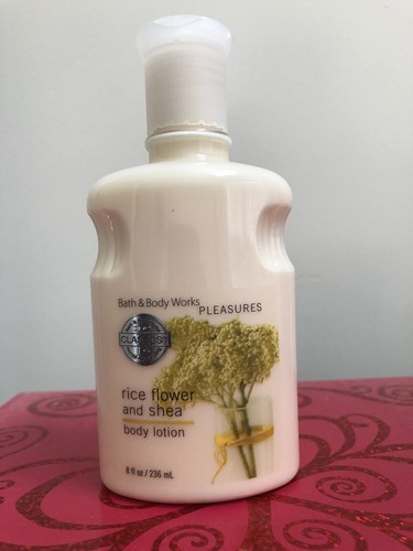 Bath & Body Works RICE FLOWER AND SHEA 8 oz Body Lotion New RETIRED ...