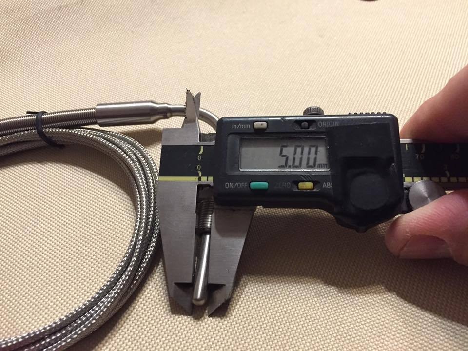 Pyrometer, Drill & Tap - Exhaust Temp Probe to install and measure EGT ...
