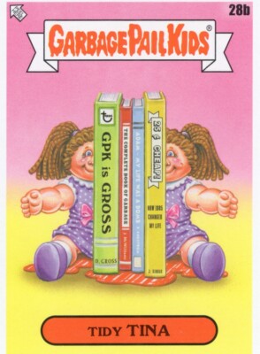 2022 GARBAGE PAIL KIDS GPK BOOK WORMS BASE TIDY TINA 28b PACK FRESH NM ...