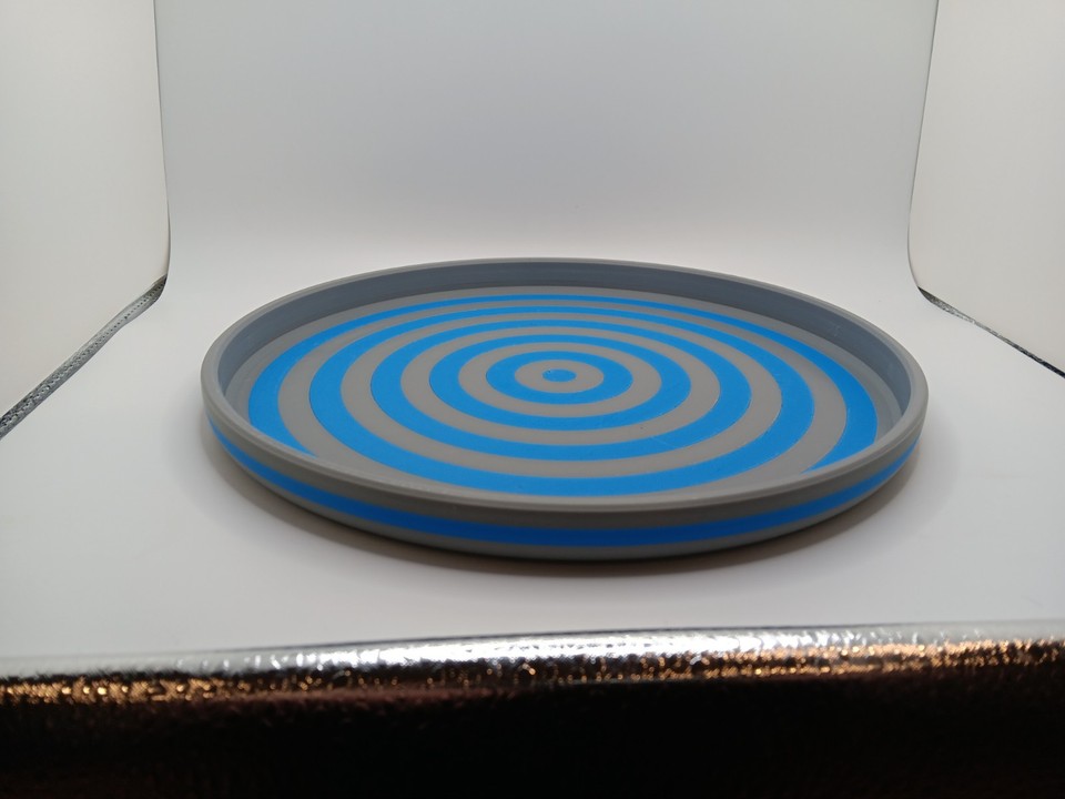 Retro Original Tron style identity disk full size prop replica Blue ...