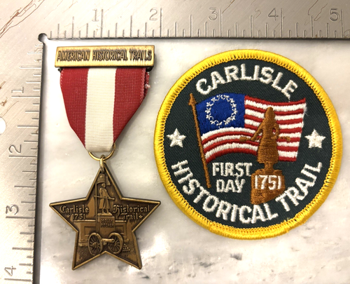 American Historical Trail Carlisle 1751 BSA Bronze Medal & First Day ...