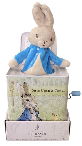Set of 5 Peter Rabbit Baby Toys Jack-in-The-Box/Plush Toy & Soft Books ...