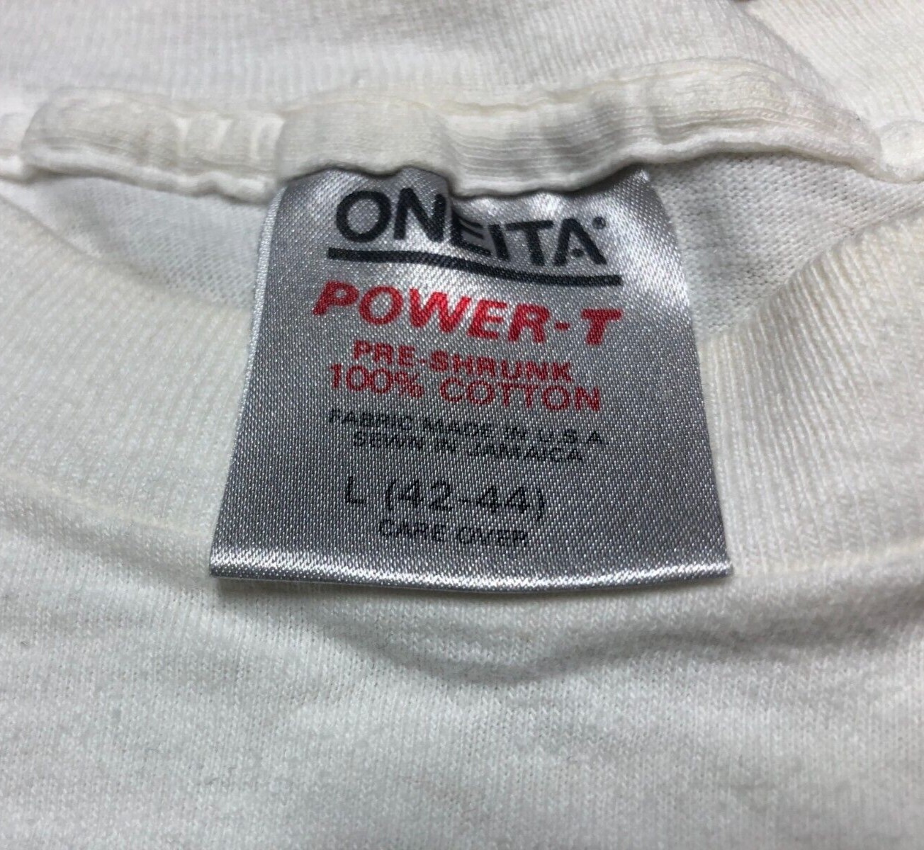 90s Johnny Rocket's Beverly Hills Vintage White Oneit… - Gem