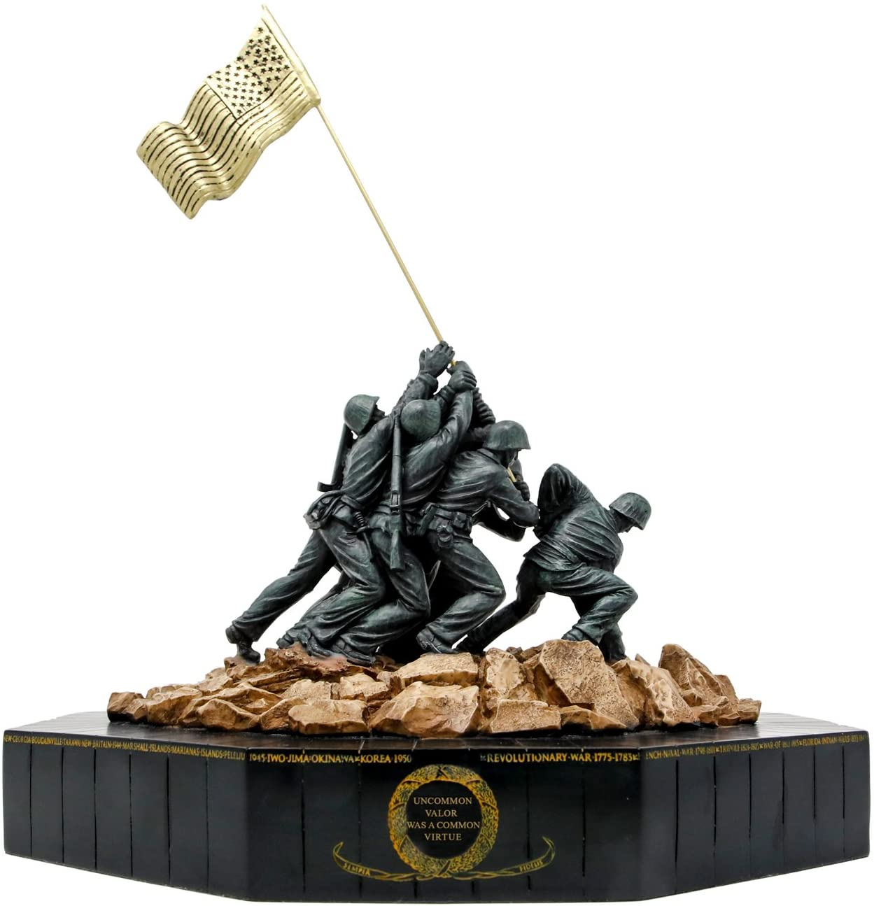Large Marine Corps Iwo Jima Statue - War Memorial USMC Gift | eBay