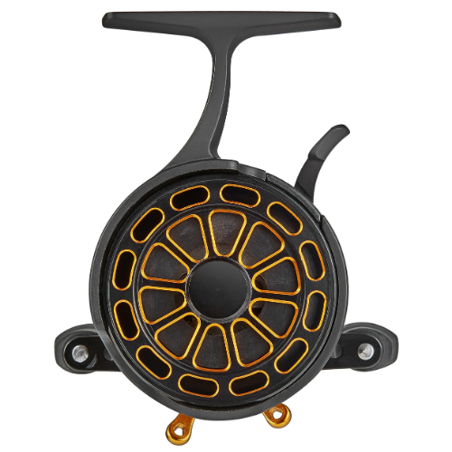 Ice Fishing Reel Machined Aluminum Spool Adjustable Star Drag 3+1 Ball ...