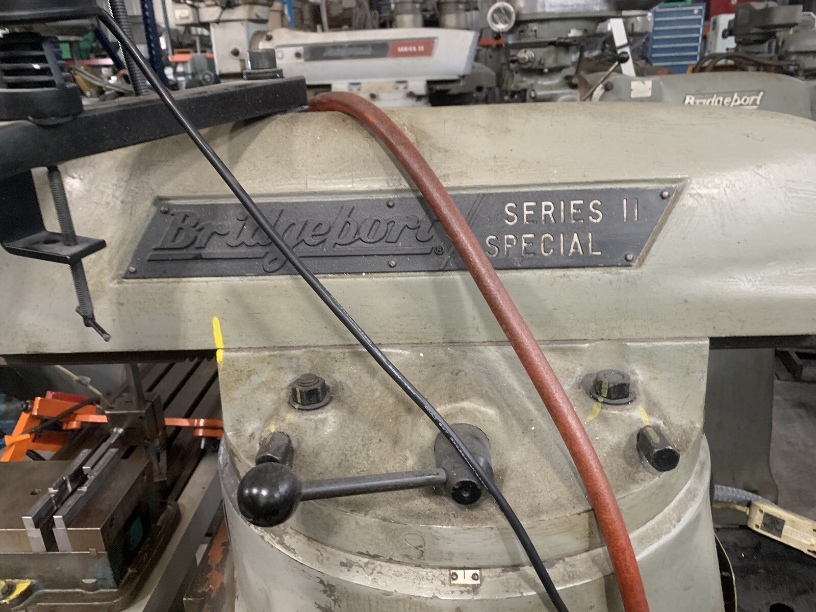 11" X 58" BRIDGEPORT SERIES II SPECIAL 2 HP BRIDGEPORT VARI SPEED X&Y ...