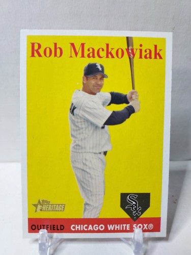 2007 Topps Heritage Baseball #11a Rob Mackowiak Chicago White Sox | eBay