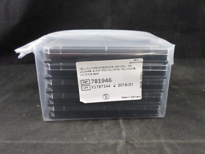 GREINER BIO-ONE 384-Well Plate Cell Culture Microplate Clear Black ...