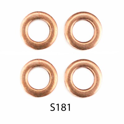 VW Golf VII 1.6 TDI Replacement Diesel Fuel Injector Copper Washer/Seal ...