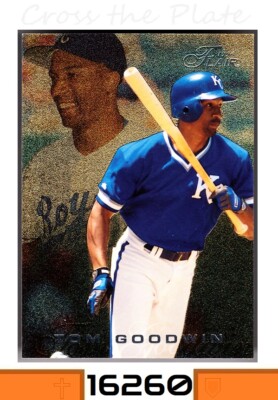 1-1996 FLAIR GOLD PARALLEL TOM GOODWIN ROYALS SP CARD#88 | eBay