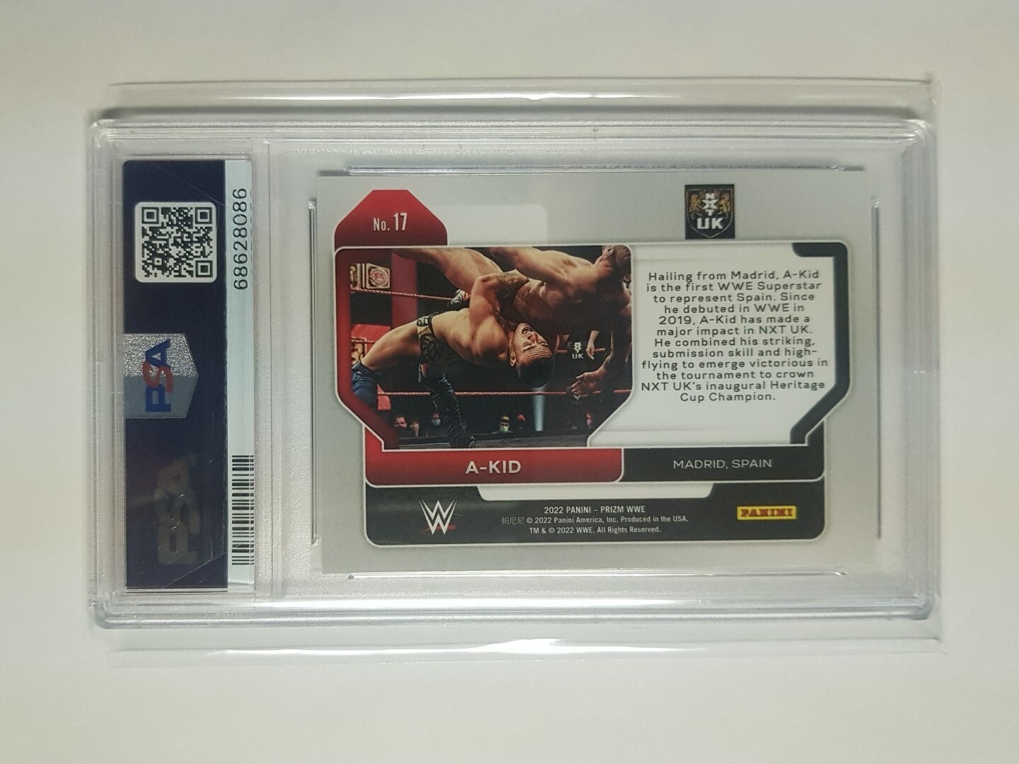 2022 Panini Prizm WWE - A-Kid #17 (RC) for sale online | eBay