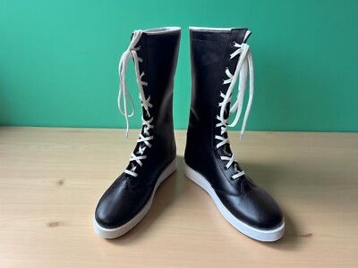 Handmade Wrestling Long Boots, Leather Wrestling Shoes, Men Pro ...