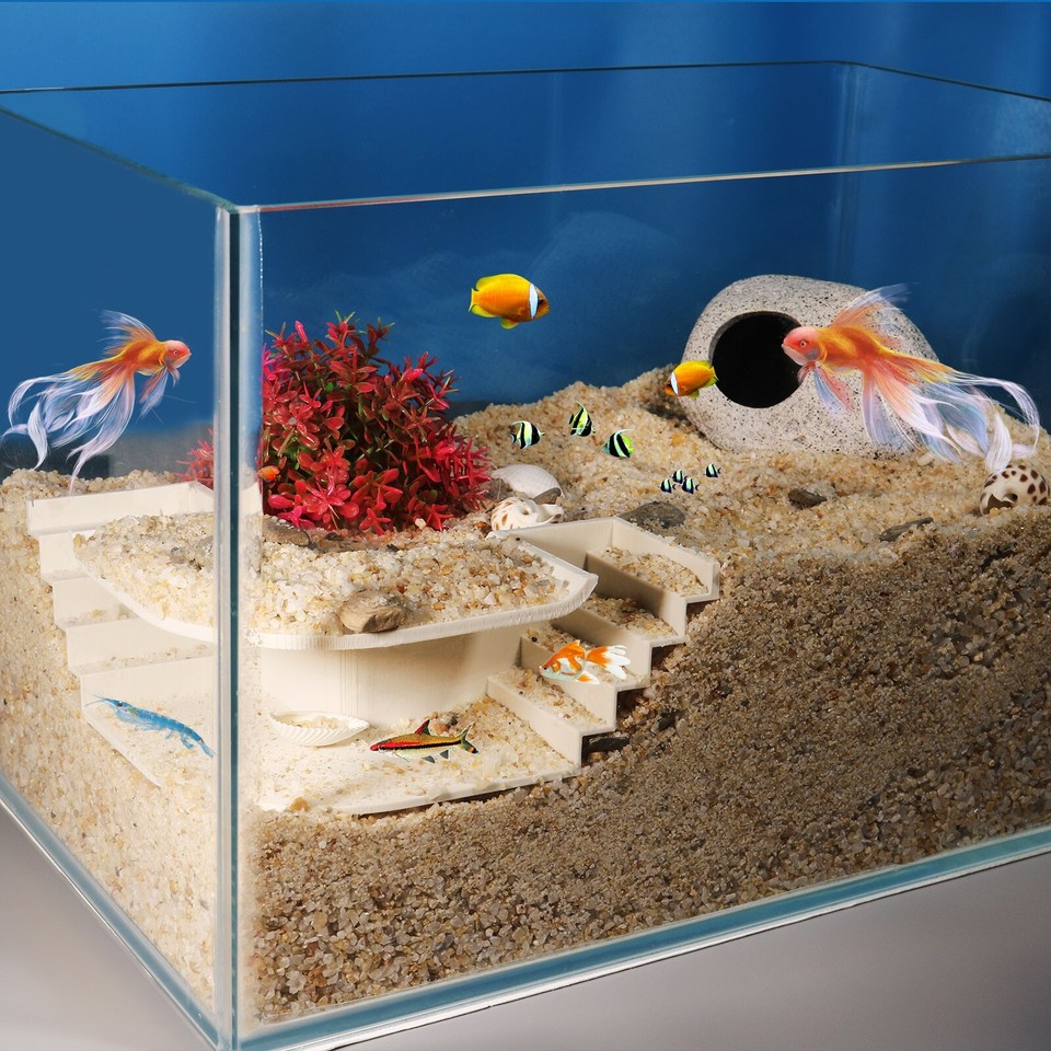 Underground Multi-shape Cave Aquarium Fish Tank Decor Cave Corner ...