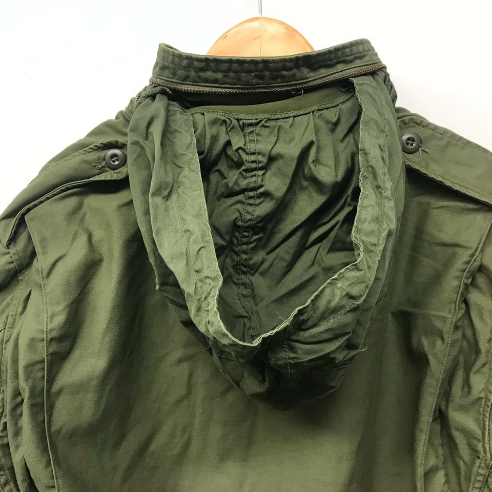 Vintage US Army M65 Field Jacket, Brass Zipper 3rd Medium K-25 | eBay