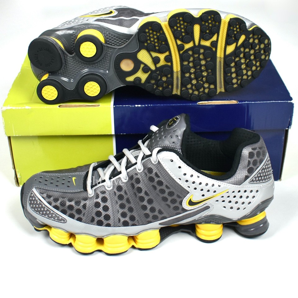 NWT Nike Shox TL3 OG Graphite Yellow Black Mens 10.5 US DS 2005 ...