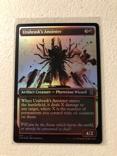 Urabrask’s Anointer Foil Phyrexia All Will Be One MTG Magic Gathering ...