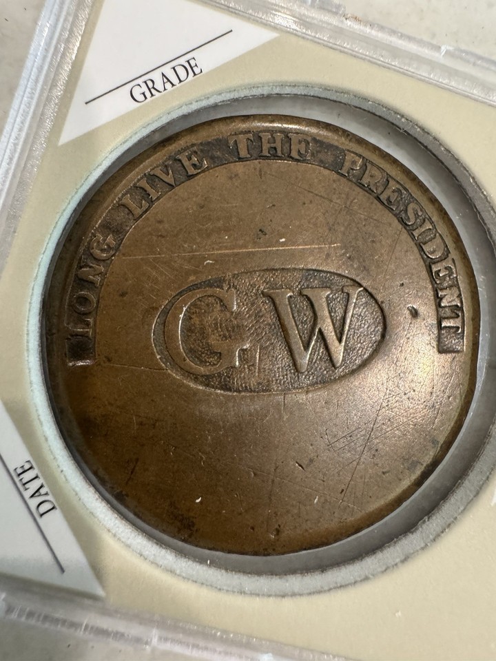 george washington inaugural button | eBay