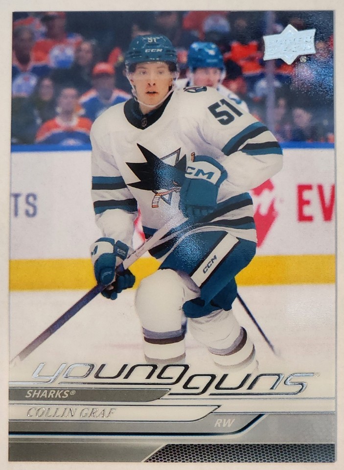 2024-25 Upper Deck Series 1 - Young Guns Collin Graf #223 Clear Cut (RC ...