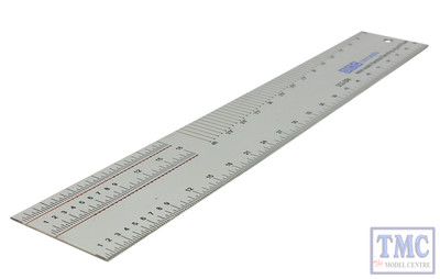 DCG-SR4 DCC Concepts OO Scale 4mm Scale Ruler with Handrail Bending Jig ...