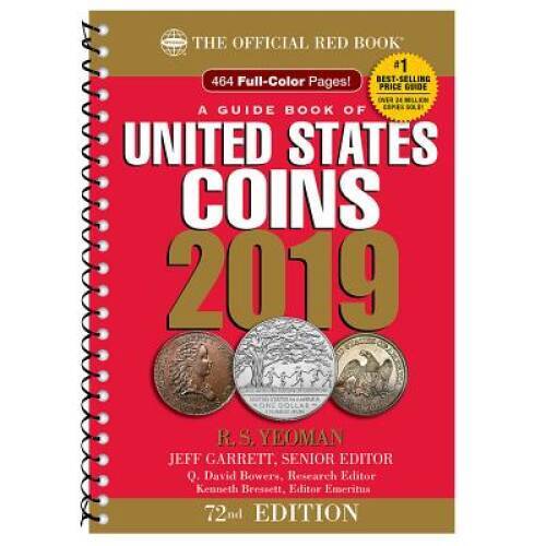 2019 Official Red Book of United States Coins - Spiral Bound (Guide ...