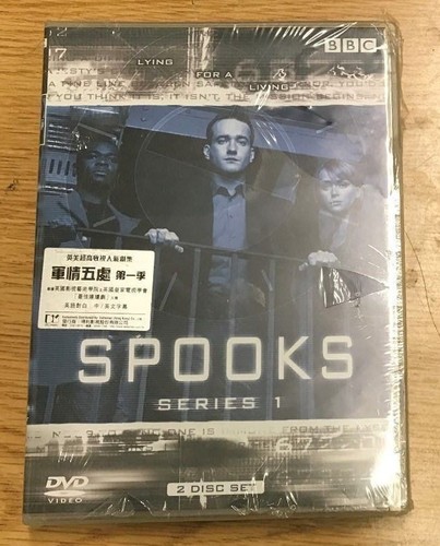 SPOOKS Series 1 One 2 Disc DVD Set Region 3 New BBC 2007 Sealed FREE ...