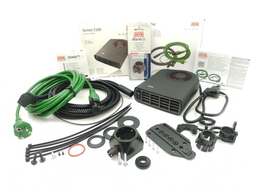DEFA Termini 2100W Car Interior Fan Heater Set 430061 + 460939 5m + 2m ...