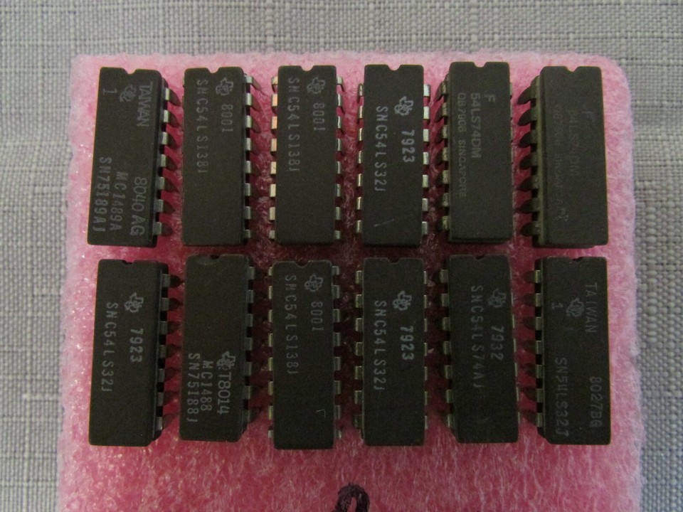 12 Pieces -- Vintage Ceramic Cerdip 5400-7500 Series IC's | eBay
