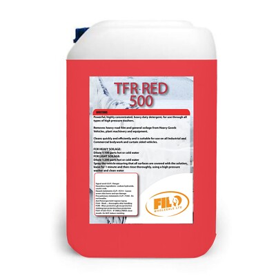 TFR 20L Traffic Film Remover Degreaser 20 Litre Caustic Heavy Duty Car ...