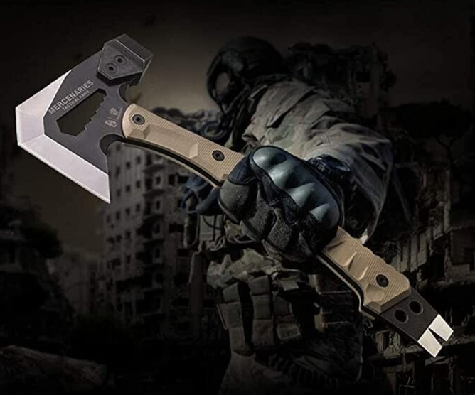 HX OUTDOORS Rescue Tomahawk Tactical Axe Hatchet Engineer Army Survival ...