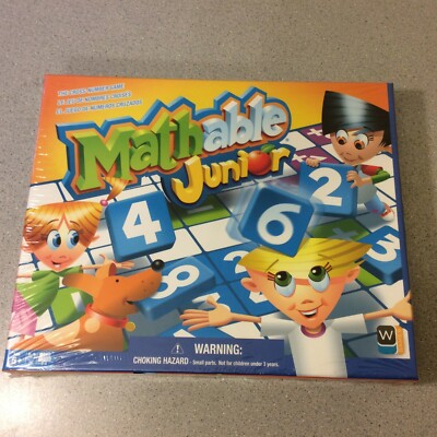Mathable Junior Game Mathable Jr. elementary Ages 5+ Number Scrabble ...
