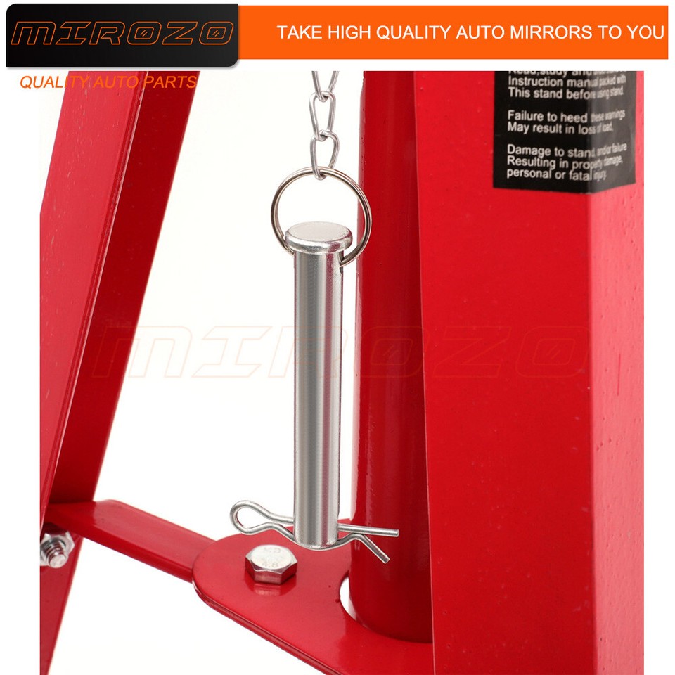 Red Housing High Tripod Jack Stand Under Hoist Lift Support Chasis ...