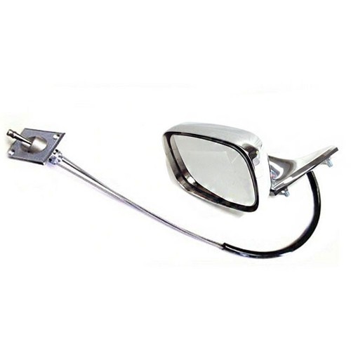 1970-72 Chevelle Monte Carlo El Camino Outside Remote Mirror Chrome LH ...