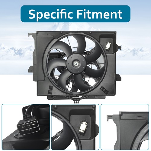 2012-2013 Hyundai Accent Veloster Radiator Cooling Fan Assembly ...