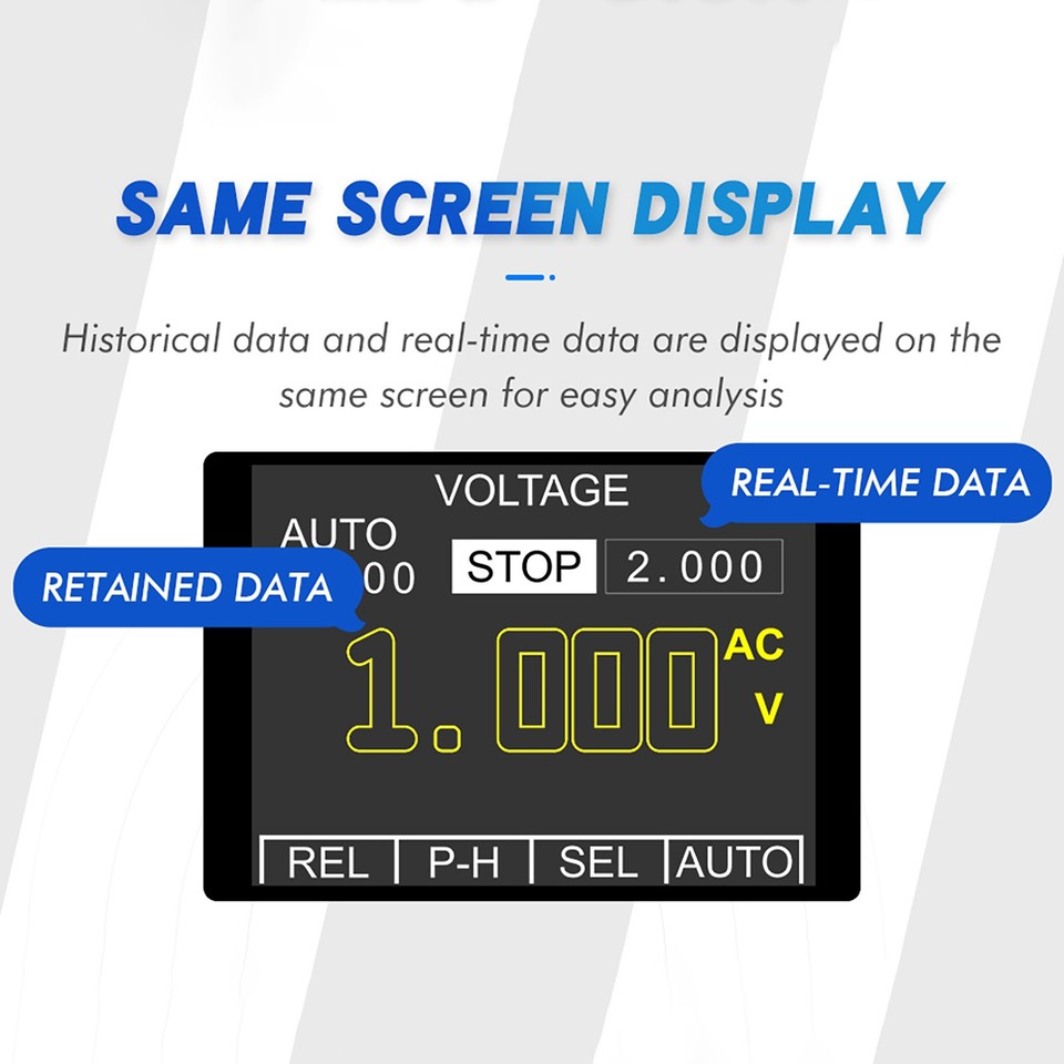2-in-1 Intelligent Oscilloscope Multimeter with 2.4" Color Screen, 1MHz ...