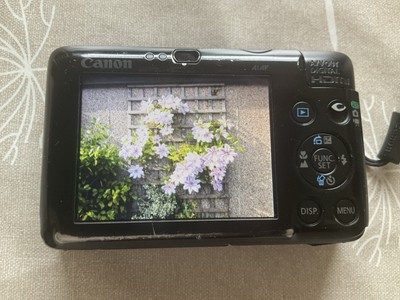 Canon Digital Ixus 100 IS 12.1MP Digital Camera - Black | eBay UK