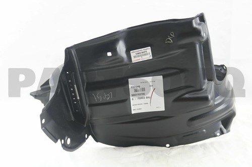 538060K070 Genuine Toyota SHIELD SUB-ASSY, FRONT FENDER SPLASH, LH ...