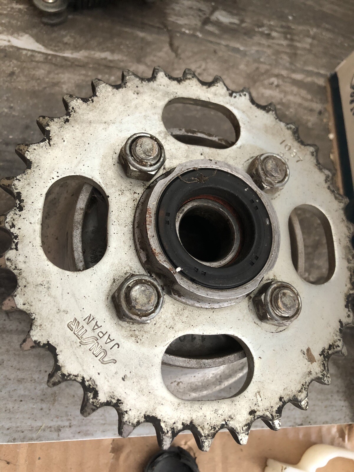 07 KLX 110: having trouble with one of the rear hub bearings... and ...