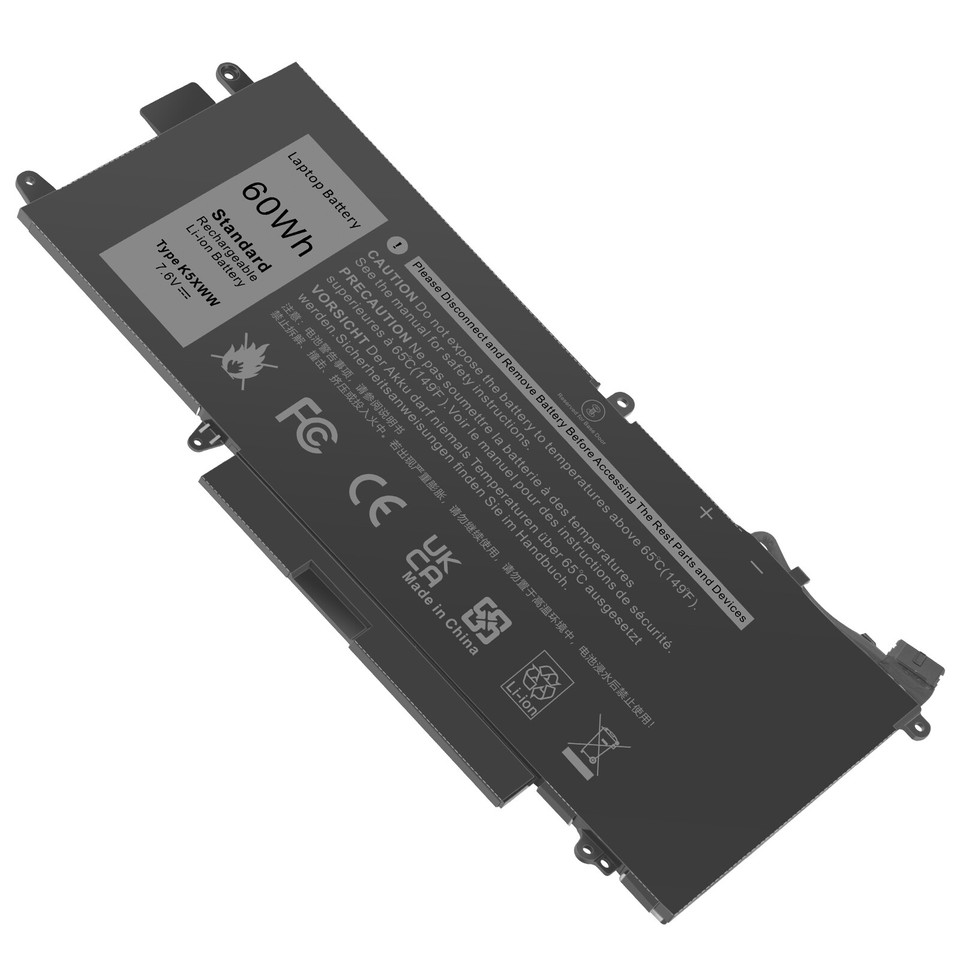 Replacement K5XWW Battery for Dell Latitude 5289 7389 7390 2-in-1 71TG4 ...