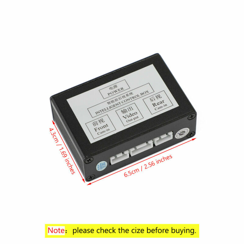 1PC Universal Car Front Rear Parking View Camera Switch 2 Channel ...