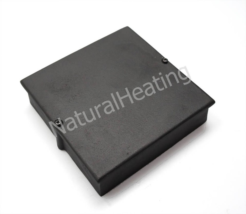Soot Door Box 9x9 Chimney Flue Wood/Coal Stove Cast Iron Liner EXTERNAL ...