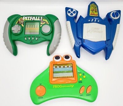 3 Game LOT LCD Handheld Game (Pitfall/Frog Crossing/Boxing) Authentic ...