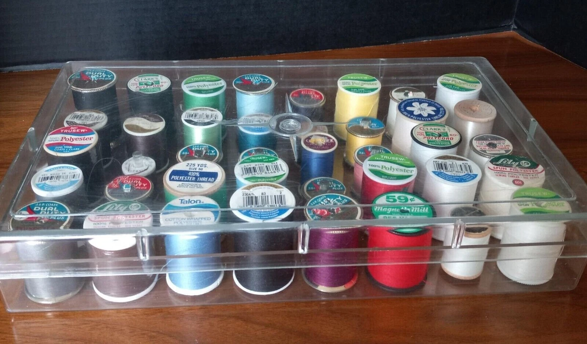 Spools Of Thread Storage Container
