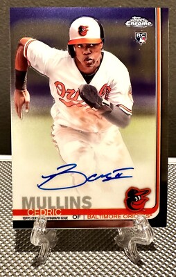 2019 Topps Chrome CEDRIC MULLINS Auto Rookie Autograph RC🔥Baltimore ...