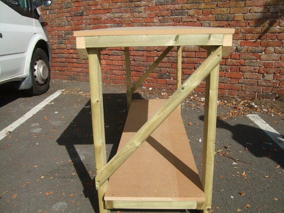 Work Bench/table/desk 4FT HAND MADEIN THE UK, 18mm MDF TOP | eBay UK