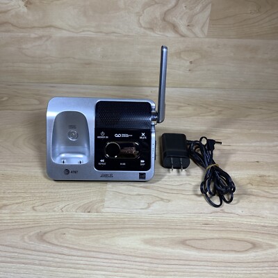 AT&T BL102-3 DECT 6.0 Handset Cordless Phone Base & Answering Machine ...
