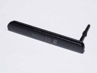 Cover Porta Micro SD Originale Sony Xperia M4 Aqua Dual Nera | eBay