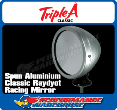 Spun Aluminium Classic Raydyot Style Racing Mirror Ac Cobra Gt40 | eBay