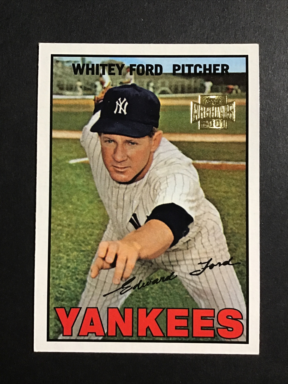 2001 Topps Archives #387 Whitey Ford #5 Reprint - NM-MINT - 7330 | eBay