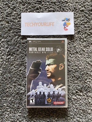 Brand New Factory Sealed Metal Gear Solid Portable Ops Plus - Sony PSP ...