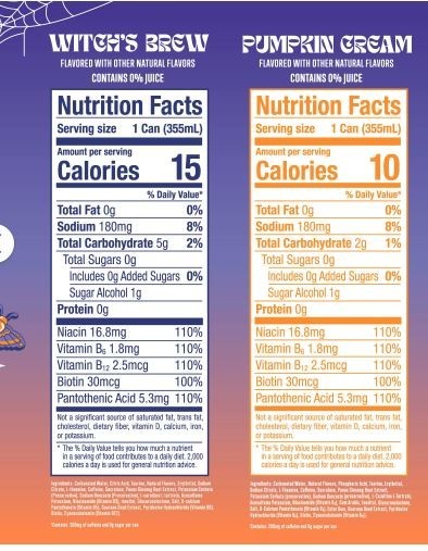 NIP: ALANI Fall Favorites 12pk - 3 Pumpkin Cream And 9 Witches Brew ...